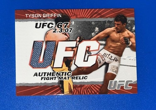 2009 Topps UFC Fight Mat Relic Card of Tyson Griffin FM-TG | eBay