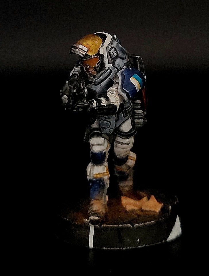 painted Ariadna Kosmoflot Ariadna Infinity collection miniature for ...