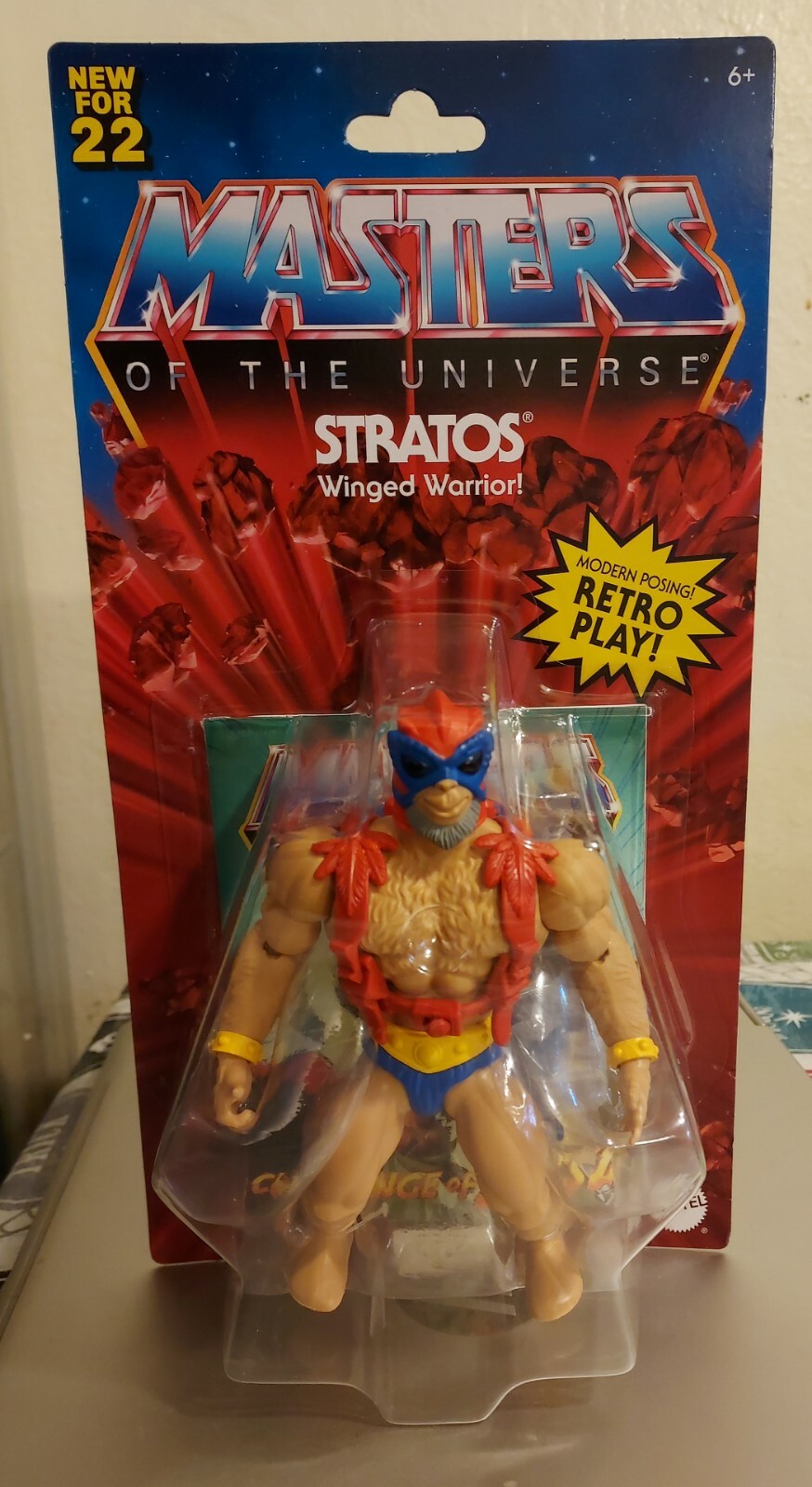 Masters Of The Universe Origins Stratos W/Mini Comic NEW | eBay