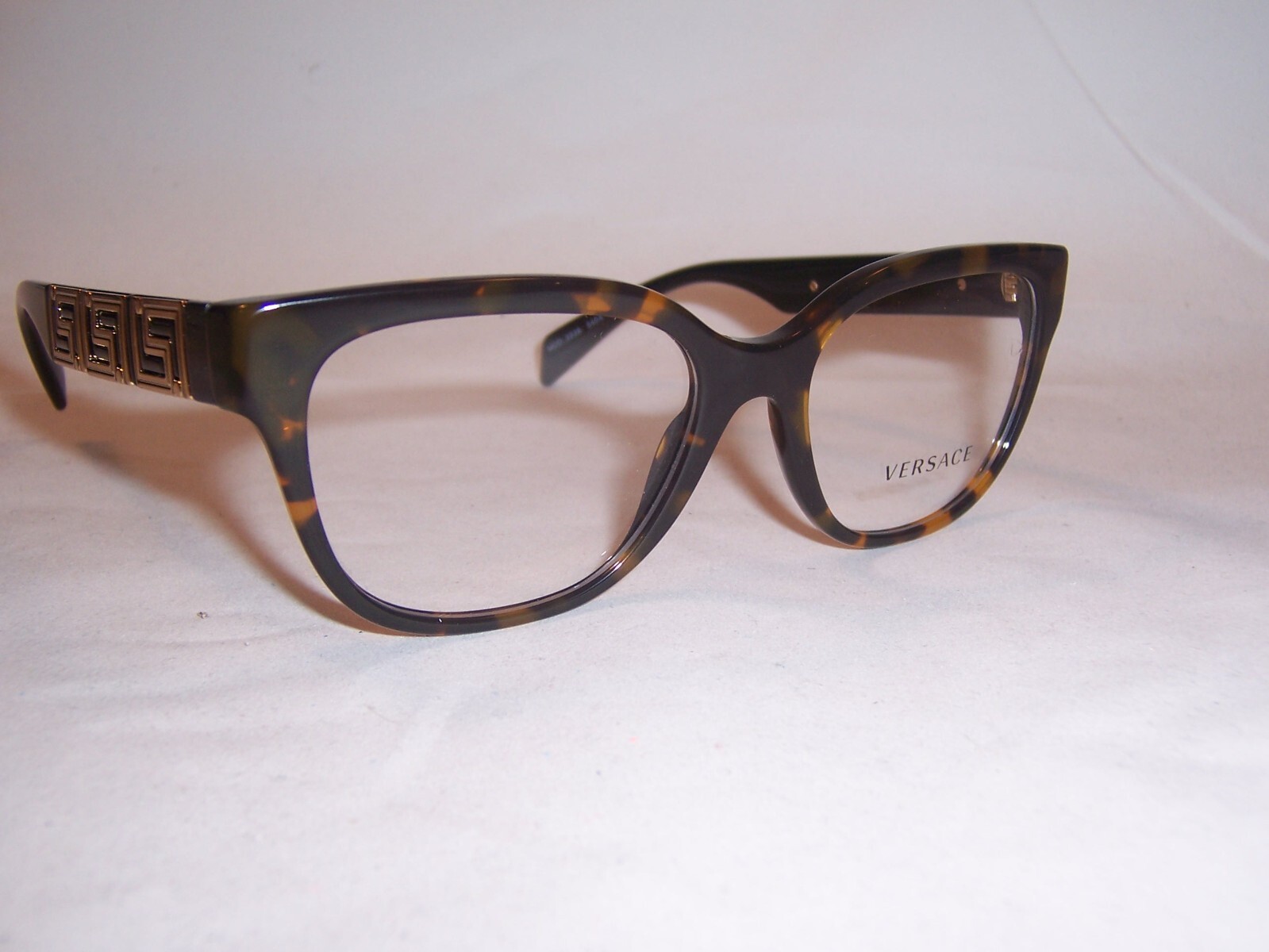 NEW VERSACE EYEGLASSES VE3338 5404 HAVANA 54mm AUTHENTIC 3338 | eBay