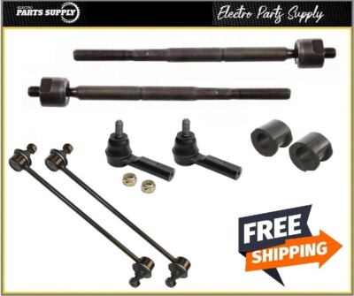 For Aerio 04-07 Inner & Outer Tie Rods Links Kits Sway Bar Bushings ...