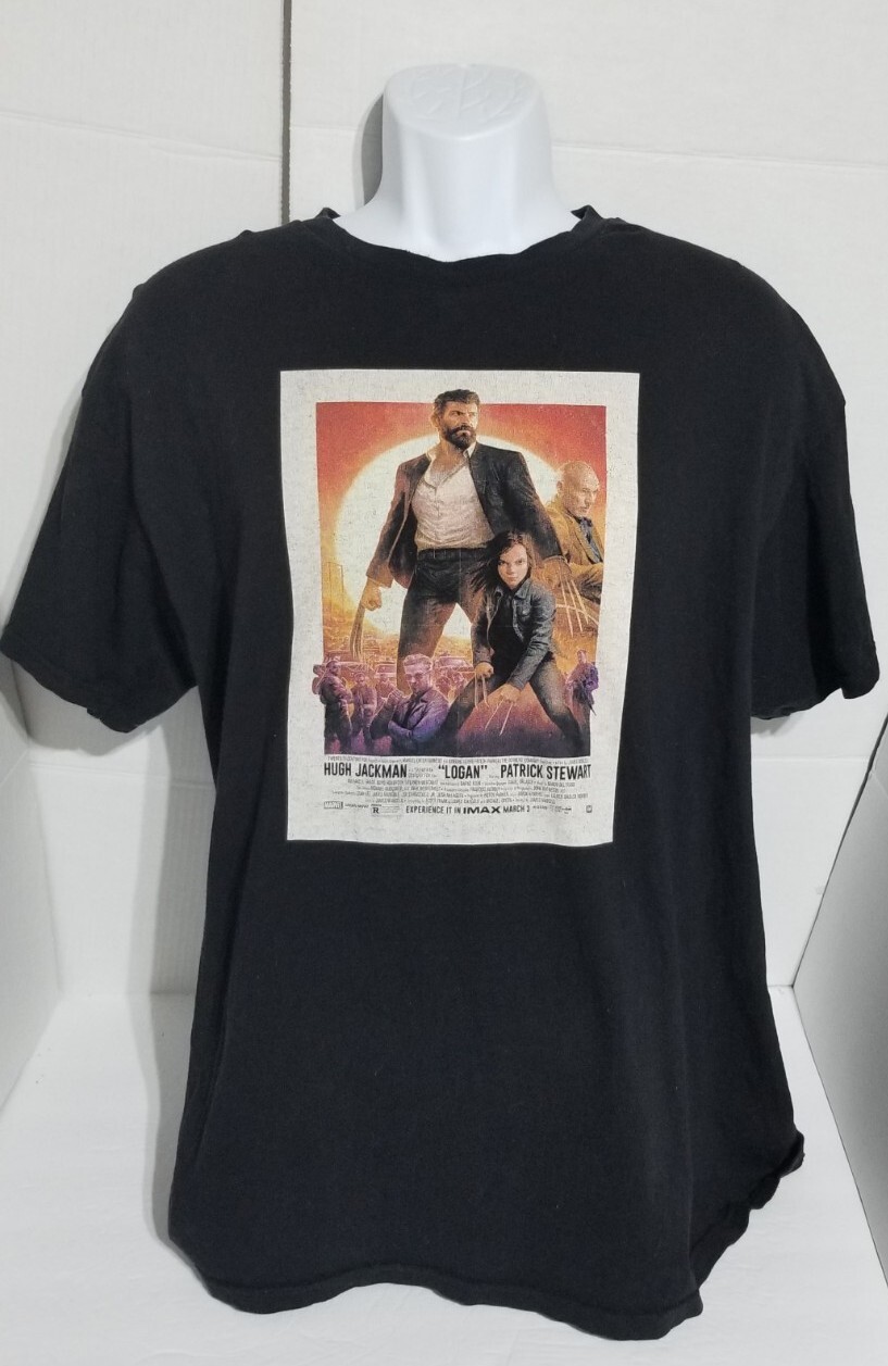 Marvel Wolverine Hugh Jackman Logan Poster Movie T S… - Gem