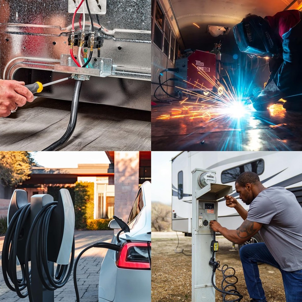 6/4 6 AWG SOOW Portable Power Cable Wire,6 Gauge 600V SOOW Electrical Cable,6... | eBay