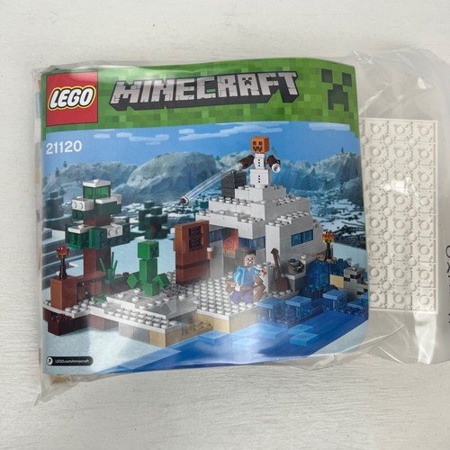 LEGO Minecraft The Snow Hideout 21120 Building Kit Pre-owned | eBay