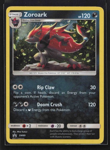 Zoroark - Promo SM Promos SM89 NM | eBay
