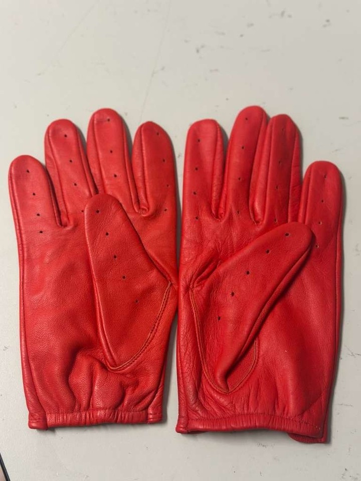 Men's Driving Leather Gloves Some Cosmetic Defects | eBay