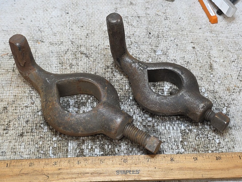 ARMSTRONG, USA Bent Tail Lathe Dog Set - 1 1/2", 1 3/4", NO 6, NO 7 ...