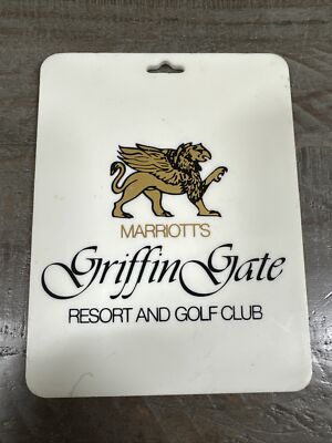 Vintage Marriott’s Griffin Gate Resort And Golf Club Bag Tag | eBay