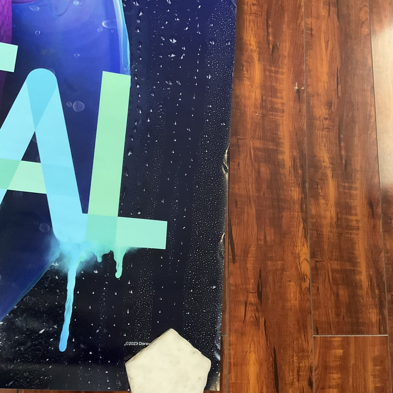 ELEMENTAL *WADE RIPPLE Disney Pixar Original D/S Bus Stop Movie Poster ...