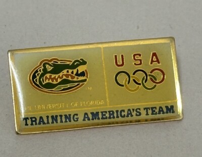 Florida Gators Pin Vintage TEAM USA OLYMPIC GAMES Training | eBay