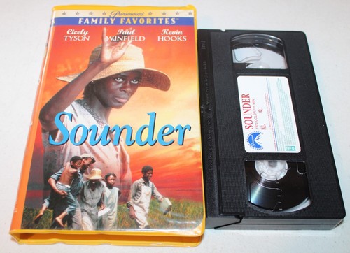 Sounder (VHS, 1972, Clamshell) Cicely Tyson, Paul Winfield, Depression ...