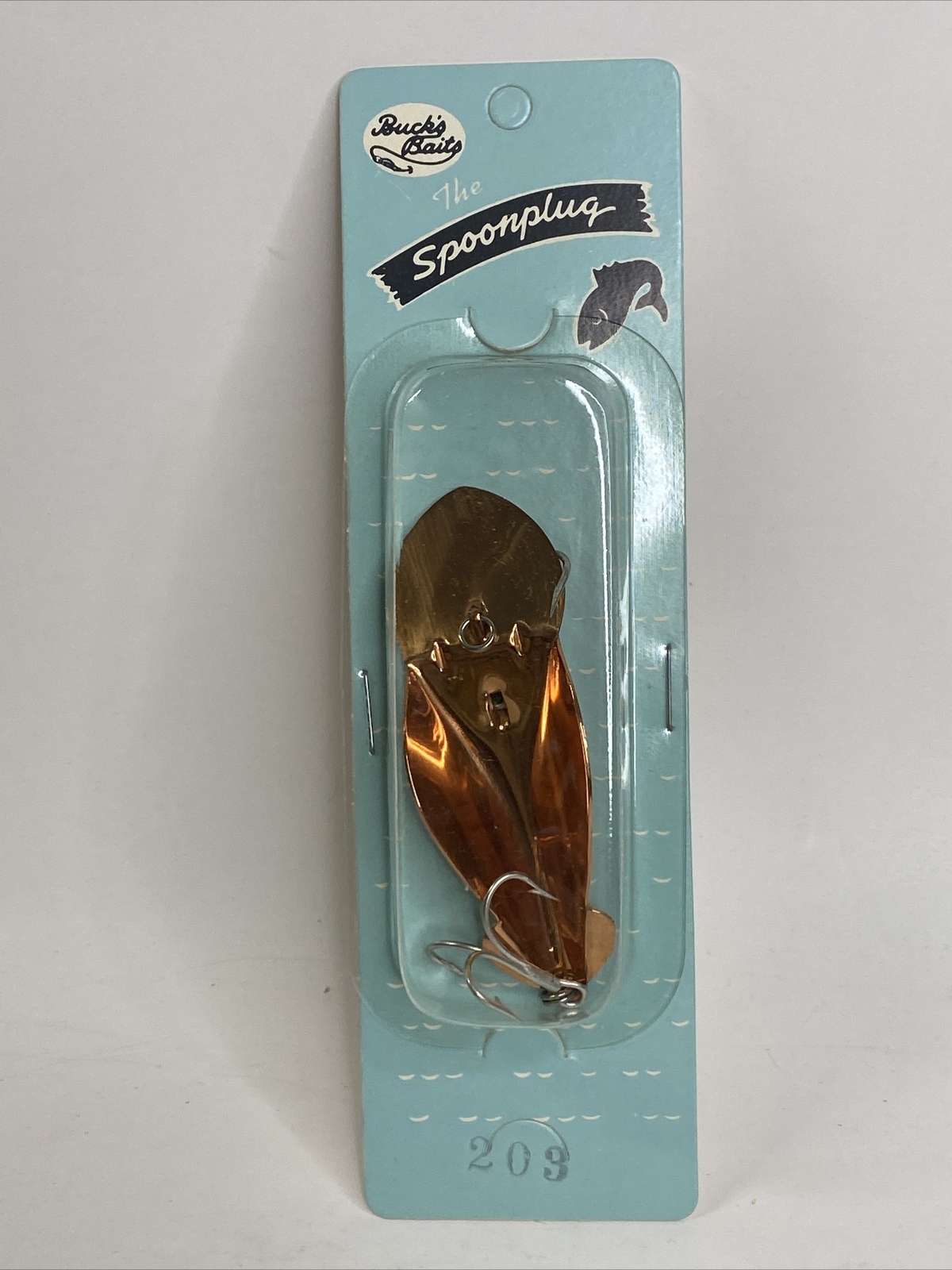 Vintage Bucks Baits Buck Perry Spoonplug Spoon Lure 203 3” Long Brand ...