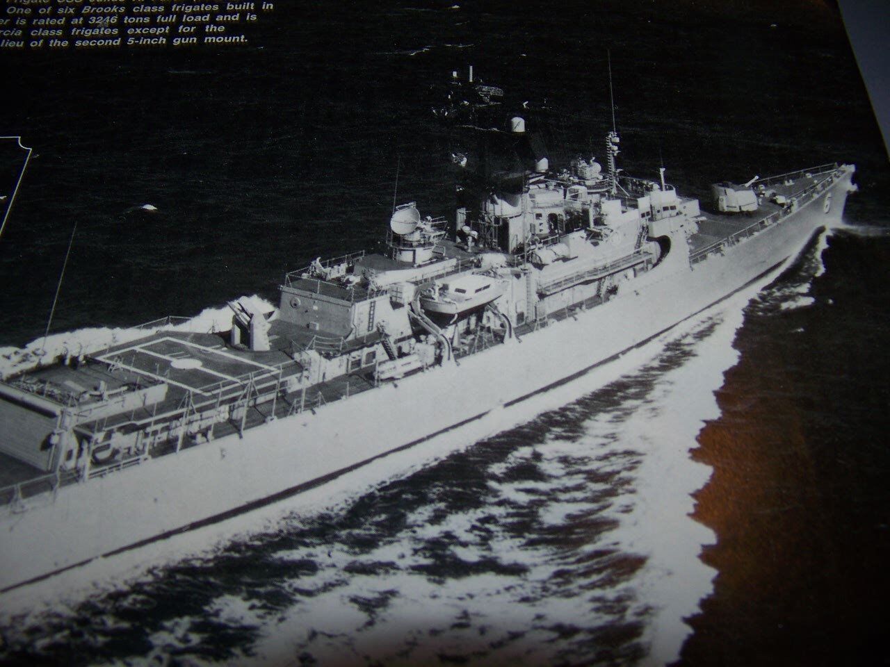 HISTORY..USS JULIUS A. FURER (FFG-6)..1-PAGE PHOTO PAGE.. (480R) | eBay