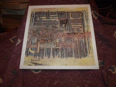 Gale Webb original Abstract Painting listed Texas artist acry/canvas ...