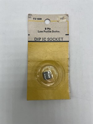 28 Pin Low Profile Socket DIP IC Socket F2-1006 | eBay