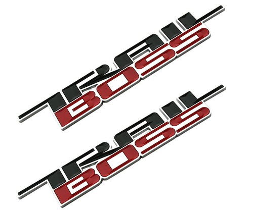 2x Trail Boss Emblem 3D Badge For 2019-2021 Silverado Z71 Nameplate ...