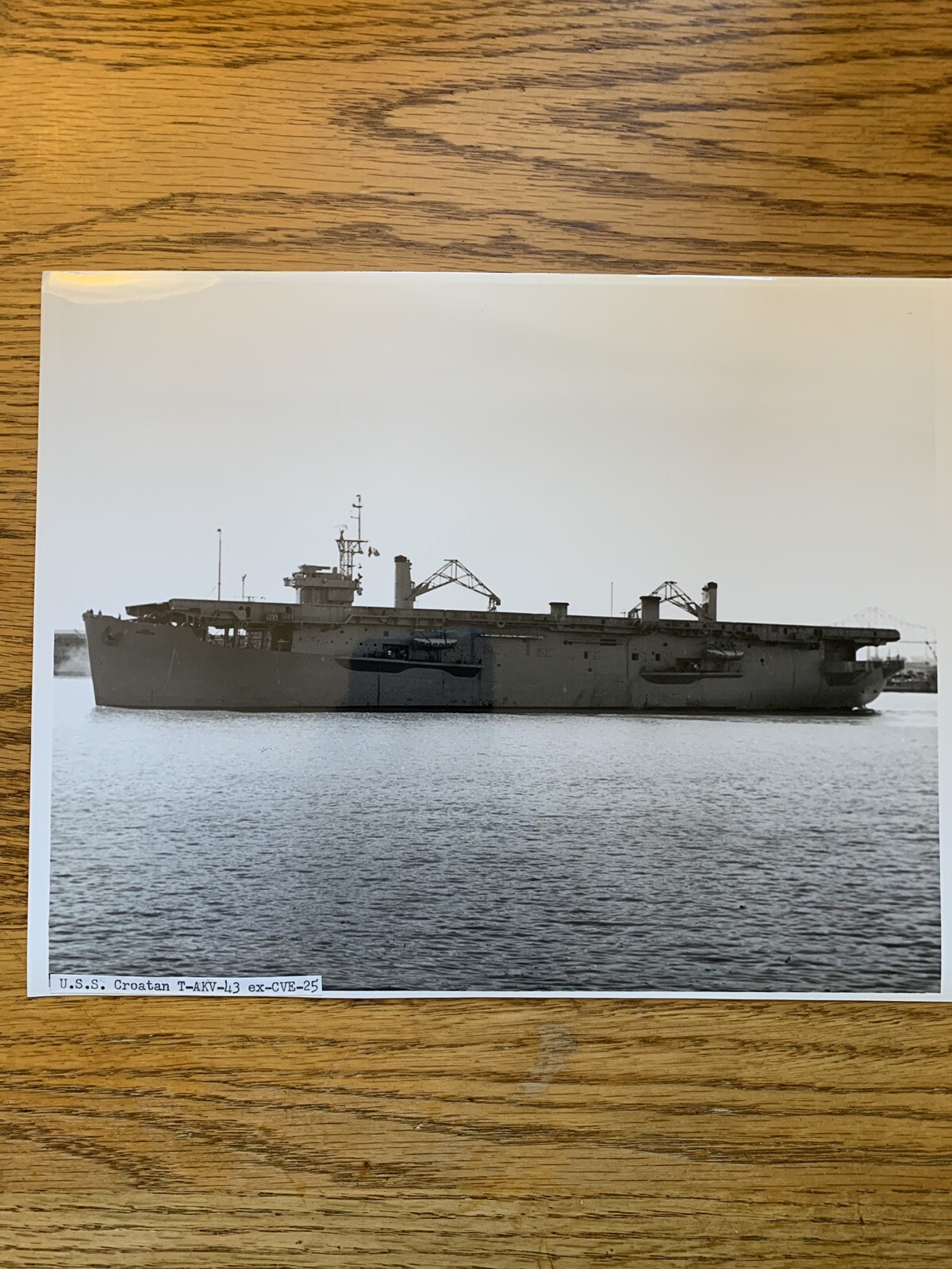Historical Naval Photo USN USS Croatan Ex- CVE-25 8x10 | eBay