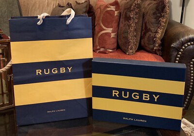 Ralph Lauren Rugby Collectors Gift Box With Shoping Rugby Bag And ...