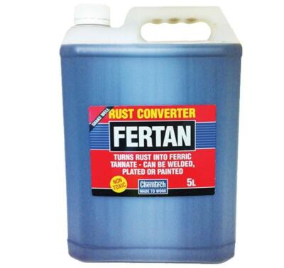 Fertan Rust Converter - Turns Rust Into Ferric Tannate To Be Welded ...