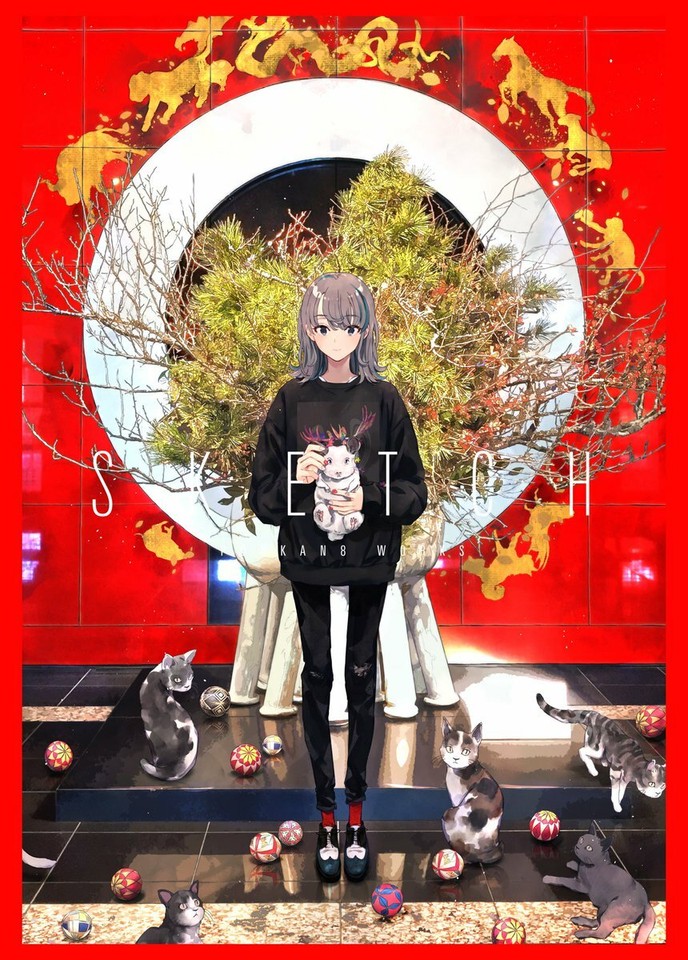 C97 limited ponkan vivid color dojin book sketch oregairu design artist ...