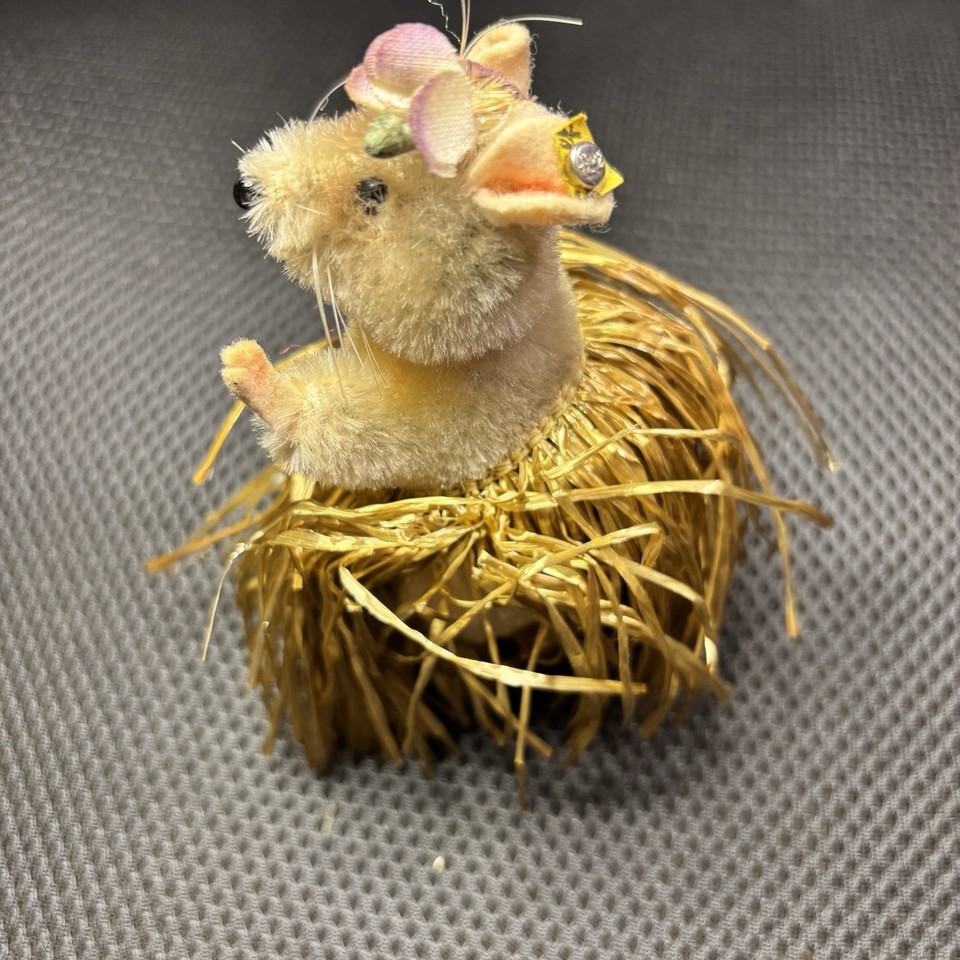 Steiff 4” Pieps Hula Mouse With Ear Tag | eBay