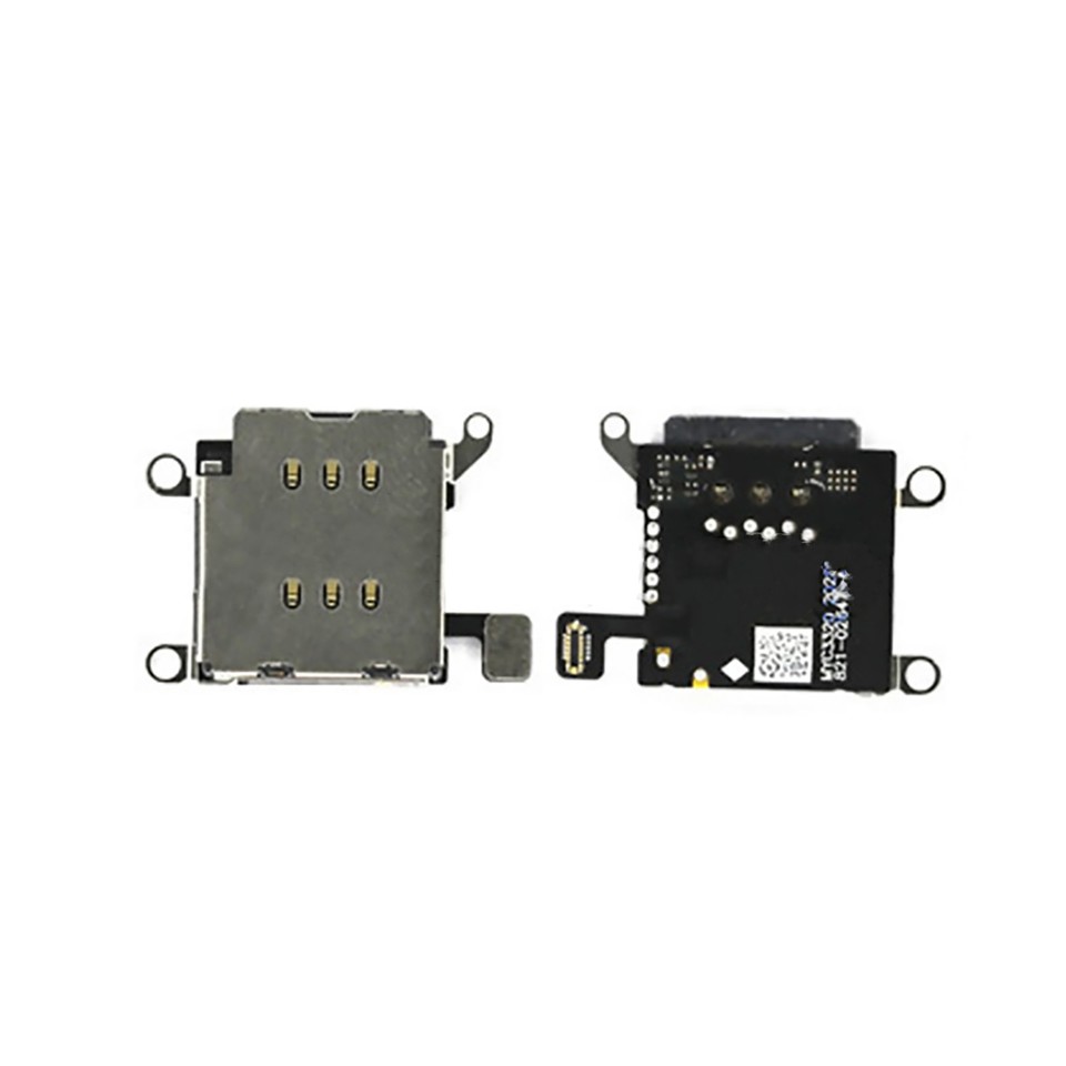 1 Pcs Dual SIM Card Reader Slot Socket Flex Cable Durable For iPhone 12 ...