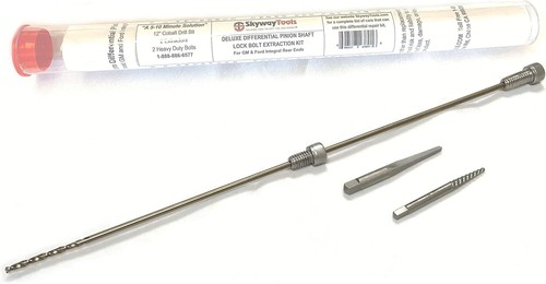 Deluxe Differential Pinion Shaft Lock Nut Bolt Extractor Kit | eBay