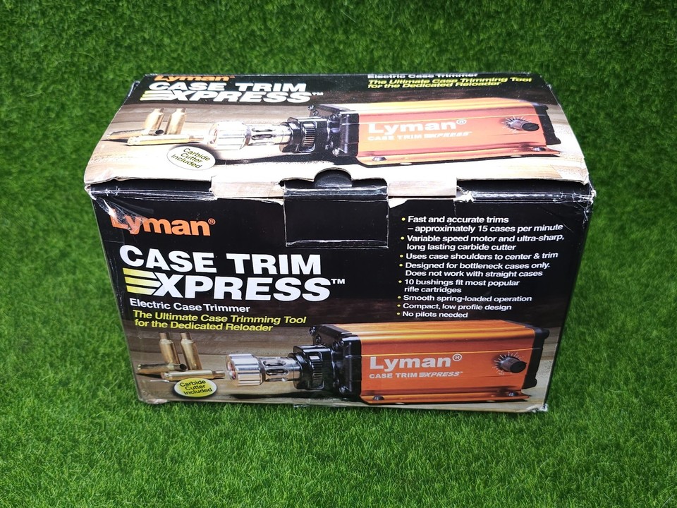 Lyman #7862015 Brass Smith Case Trim Xpress 115V Reloading Electric ...