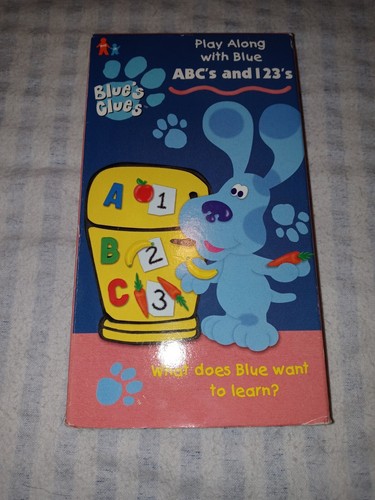 Blues Clues - ABCs and 123s (VHS, 1999) Used 97368357433 | eBay