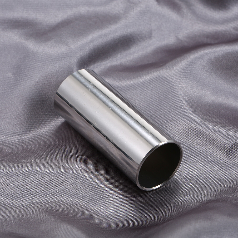 1PC 60MM High Guitar Slide Bar Stainless Steel Metal/Glass Finger ...