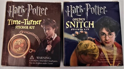 HARRY POTTER GOLDEN SNITCH & TIME TURNER STICKER KITS. BRAND NEW | eBay