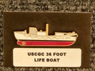 US Coast Guard 36 foot Motor Life Boat Lapel Pin & Tie Bar - 2 Items ...