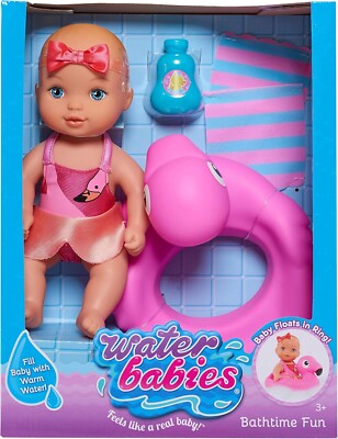 Waterbabies Bathtime Fun, Flamingo, Water Filled Baby Doll w ...
