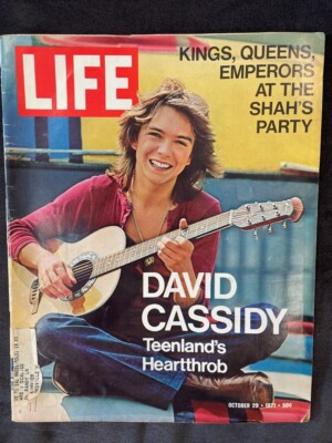 Life Magazine - Oct. 29, 1971 - David Cassidy photo cover - Pablo ...