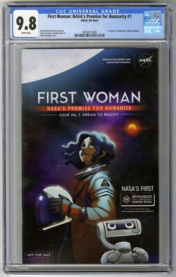 First Woman #1 NASA EXCLUSIVE NYCC 2021 Comic CGC 9.8 NM/MT!!! | eBay