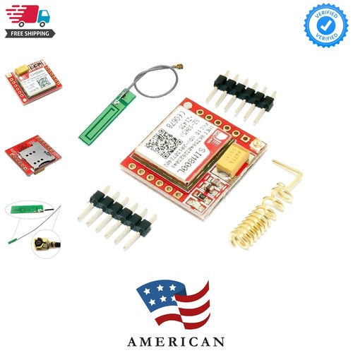Smallest GPRS GSM Breakout Module Quad-Band 850/900/1800/1900MHz SIM ...