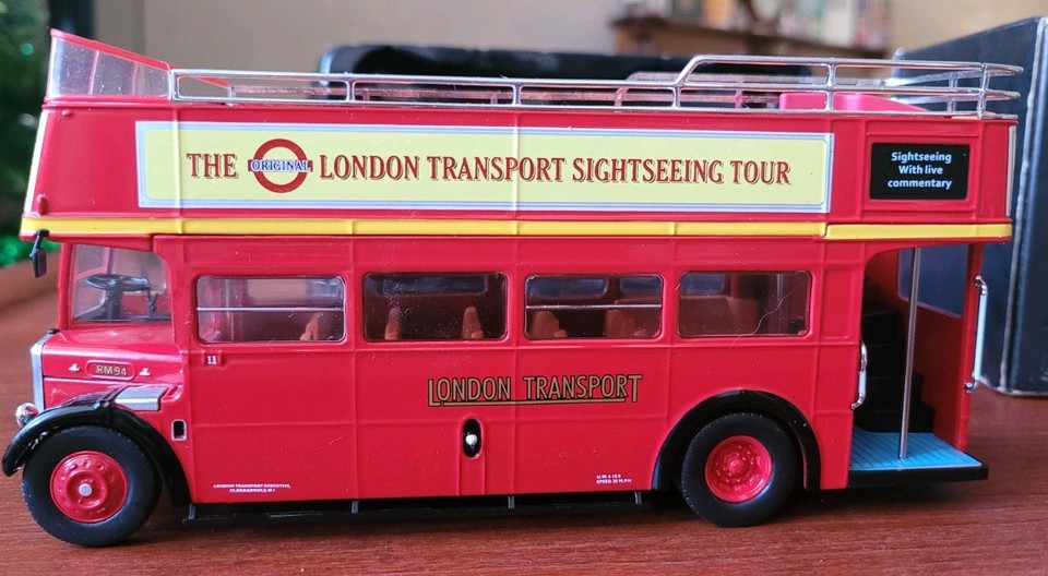 Ixo Models BUS018 AEC Regent RT 1950 London Transport Open Top Bus 1:50 ...