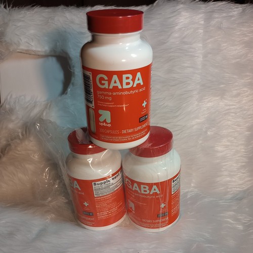 3 Nutricost GABA (Gamma Aminobutyric Acid) 750mg, 300 capsules .100 in ...