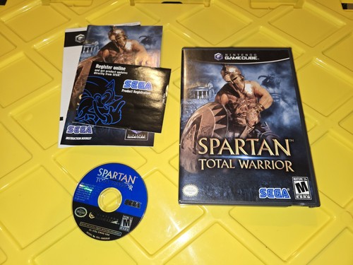 Spartan Total Warrior For Nintendo GameCube Complete In Box Authentic ...
