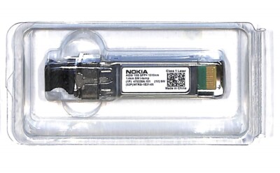 NEW BLISTER NOKIA AOSI 10G SFP+ 1310NM 1.4KM SM I-TEMP MTRS-1E21-05 ...