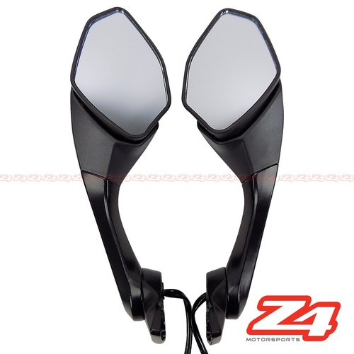 2020-2026 Yamaha R1 R1M Side Rear Mirrors Integrated LED Turn Signal ...