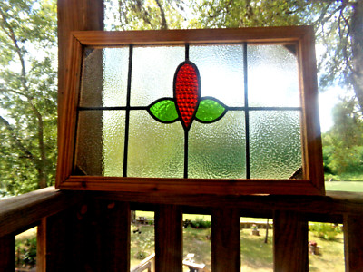 1940-Now - Square Stained Glass Window