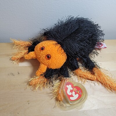 TY Punkies - SKITTERS the Spider (6.5 inch) - MWMTs Stuffed Animal Toy ...