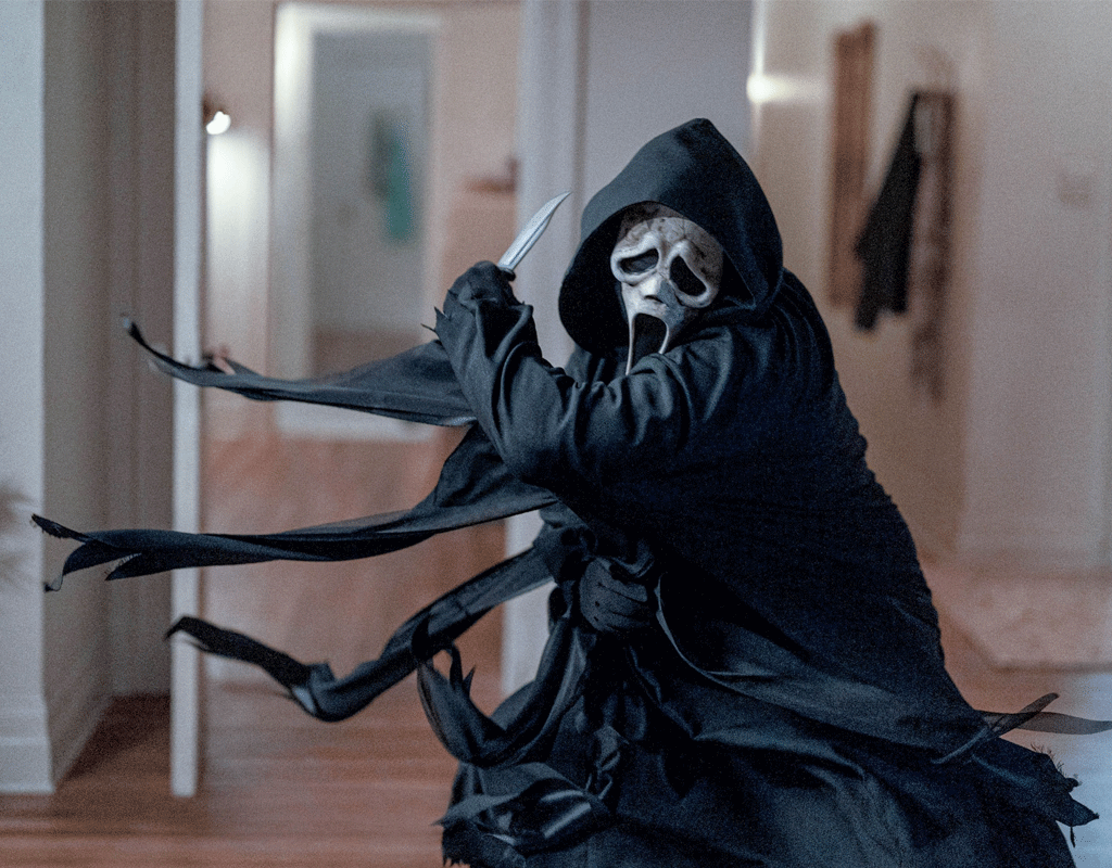 Handmade Scary Movie Scream Spoof Doofy Killer Robe Costume with Gloves ...