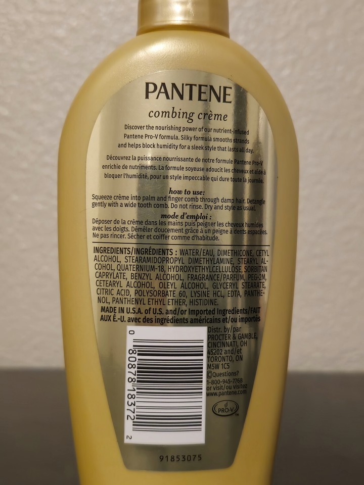Pantene Smoothing Combing Cream Leave-In 6.7 oz | eBay
