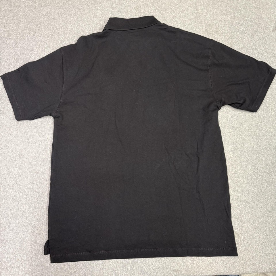 Vintage Wile E Coyote Polo Shirt Mens Large Looney Tunes Black King ...