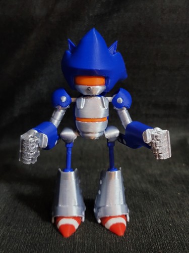 Custom Mecha Sonic Mk2 Figure | eBay