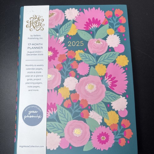 High Note 17 Month Planner August 2024-December 2025 New | eBay