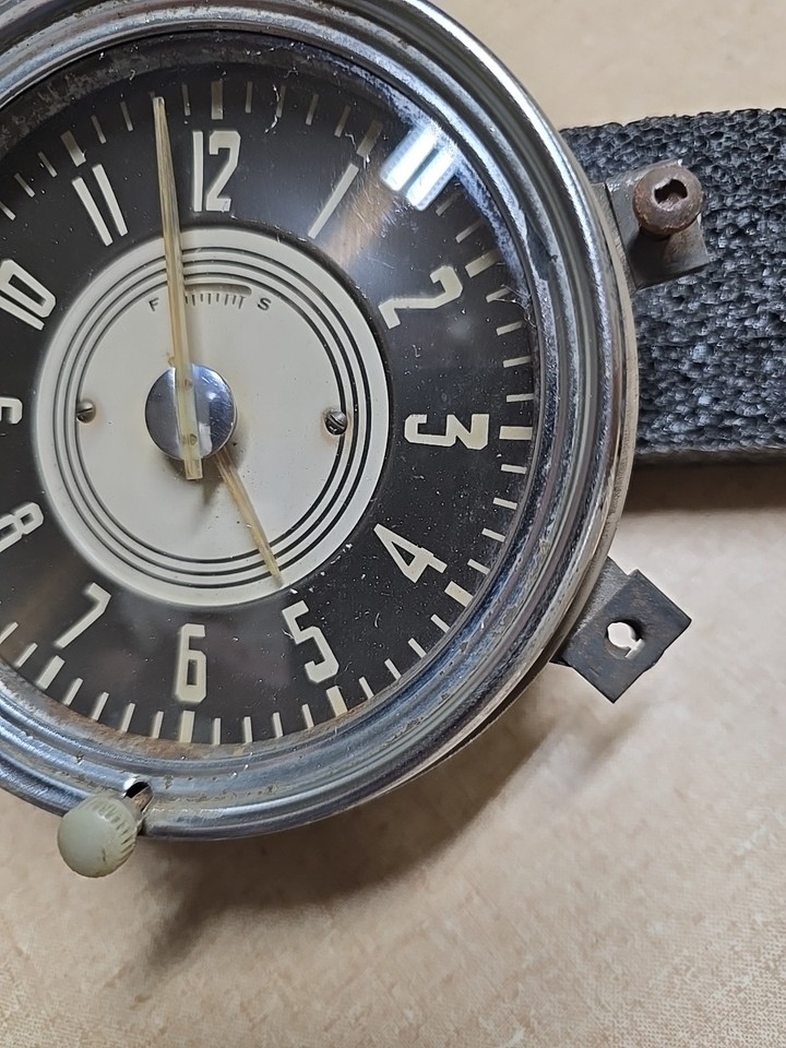 GM OEM 1947 1948 Chevrolet DASH CLOCK Fleetline STYLELINE COUPE SEDAN ...