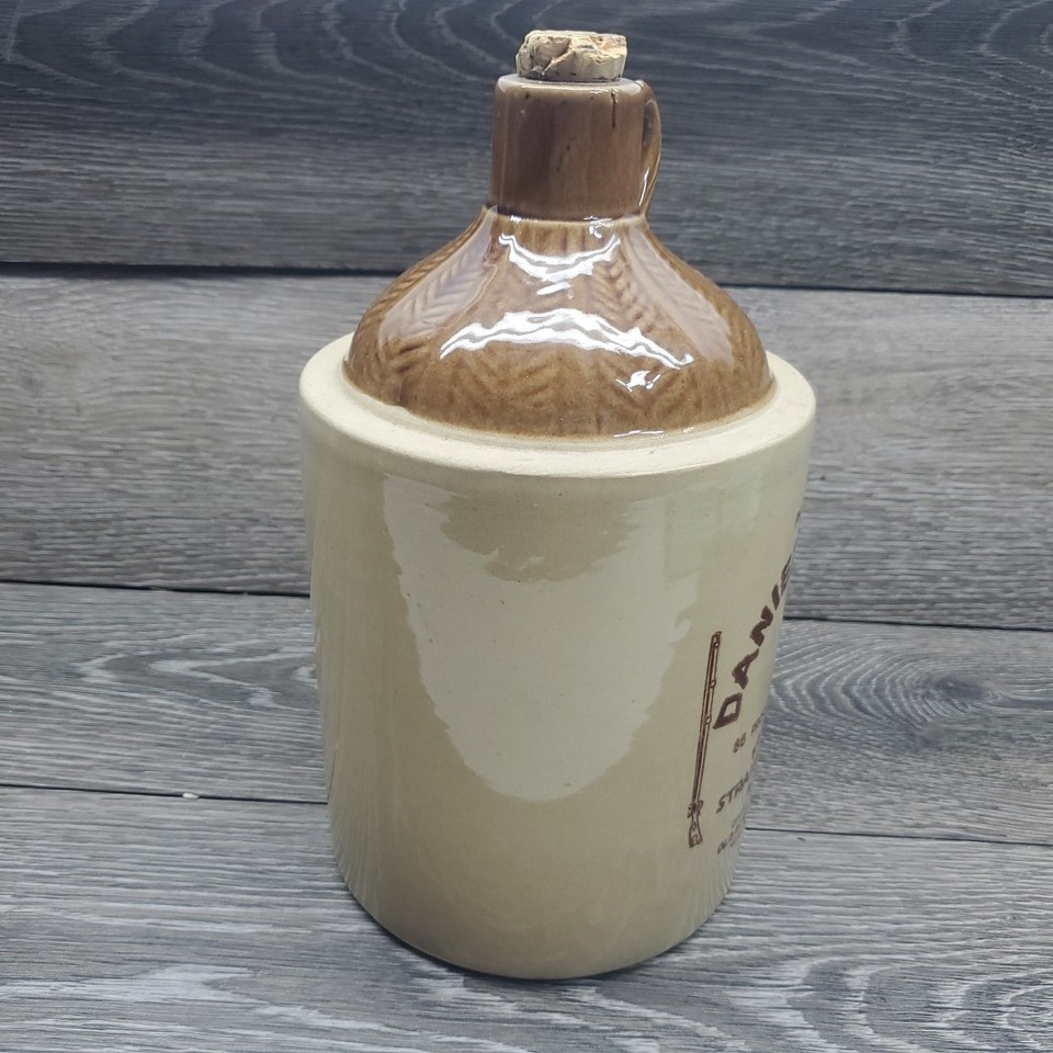 VTG Daniel Boone Pioneer Jug & Cork Kentucky Straight Bourbon Whiskey ...